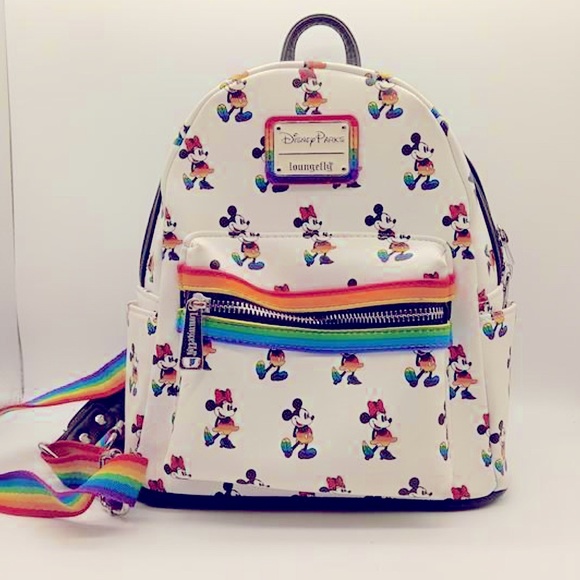 Loungefly | Bags | Disney Loungefly Rainbow Pride Mickey Mouse Mini ...